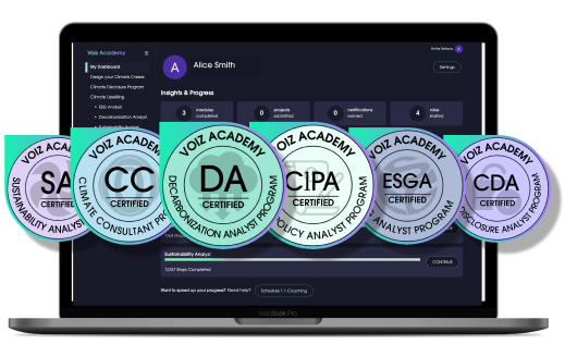 Climate Career Training & Certification | Voiz Academy